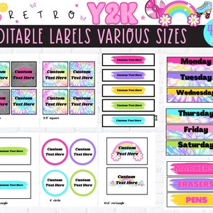 Y2K Retro Pink CLASSROOM DECOR | Meet the Teacher | Shapes | Abc's ...