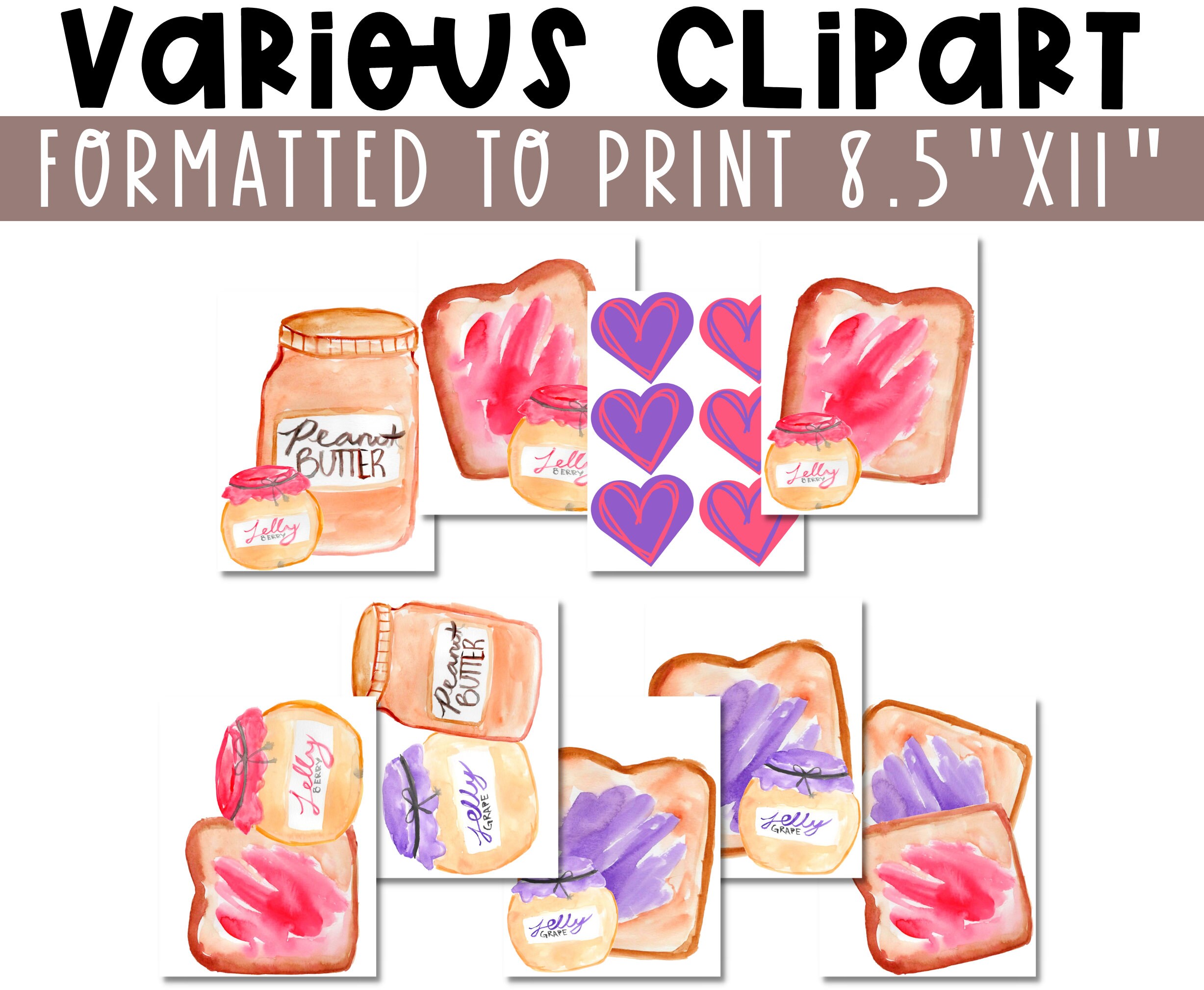Learning Toast Peanut Butter and Jelly Theme Bulletin Board Kit | Easy ...