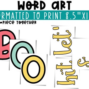 Back to School Bulletin Board Kit Back to School | Editable Bulletin ...