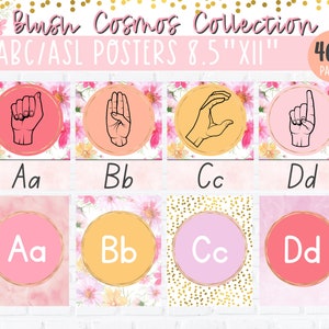 Pink & Floral Editable CLASSROOM DECOR Bundle | Elementary Classroom ...
