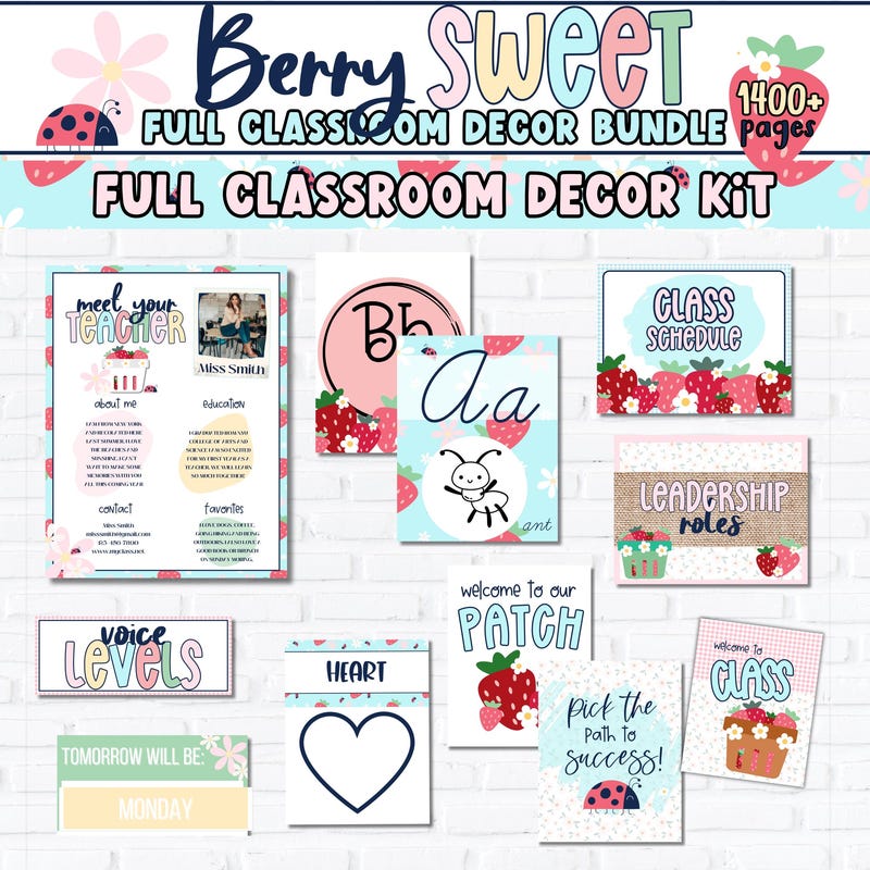 Boho Classroom Decor - Etsy