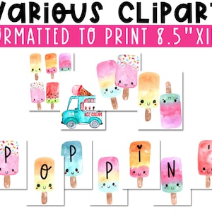 Summer Popsicle Bulletin Board Kit | Editable Summer Bulletin Board Kit ...