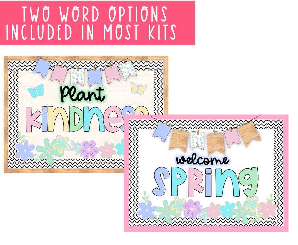 Printable Bulletin Board Bundle of 30 Kits. Holiday Bulletin - Etsy