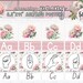 Pink Floral Editable CLASSROOM DECOR Bundle | Elementary Classroom ...
