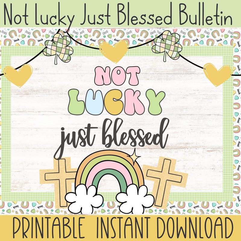 Lucky Bulletin Board - Etsy