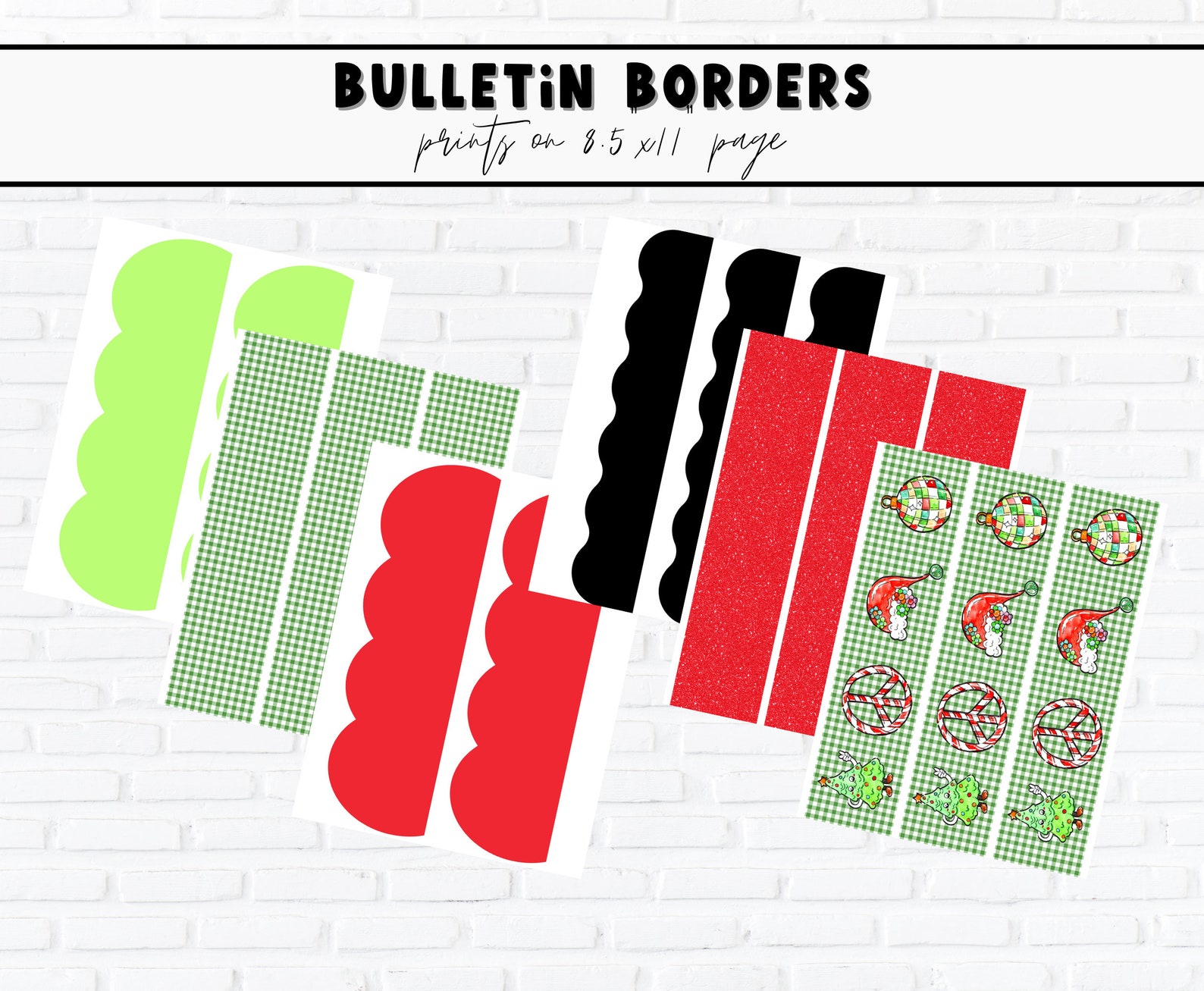 GROOVY December Bulletin Board Kit | Christmas Bulletin Kit | Holiday ...