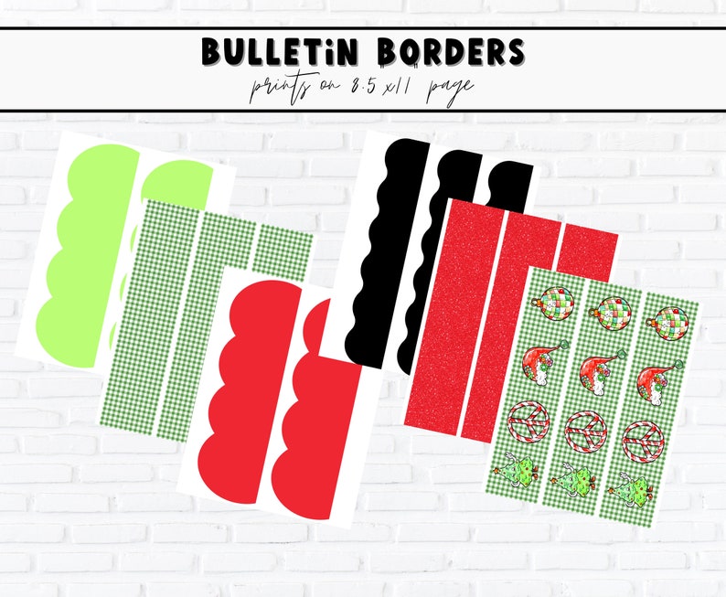 GROOVY December Bulletin Board Kit Christmas Bulletin Kit Holiday ...