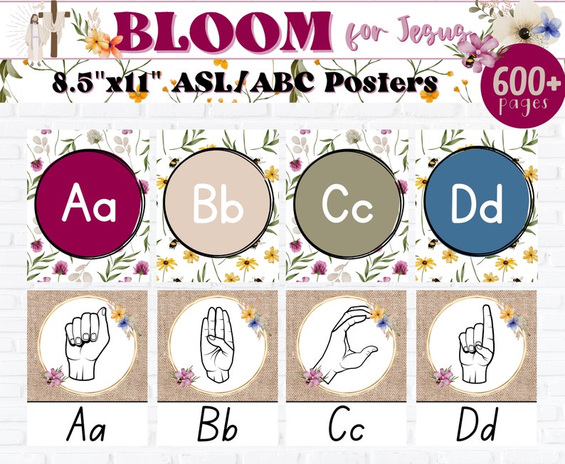 Christian Editable CLASSROOM DECOR Bundle Elementary - Etsy