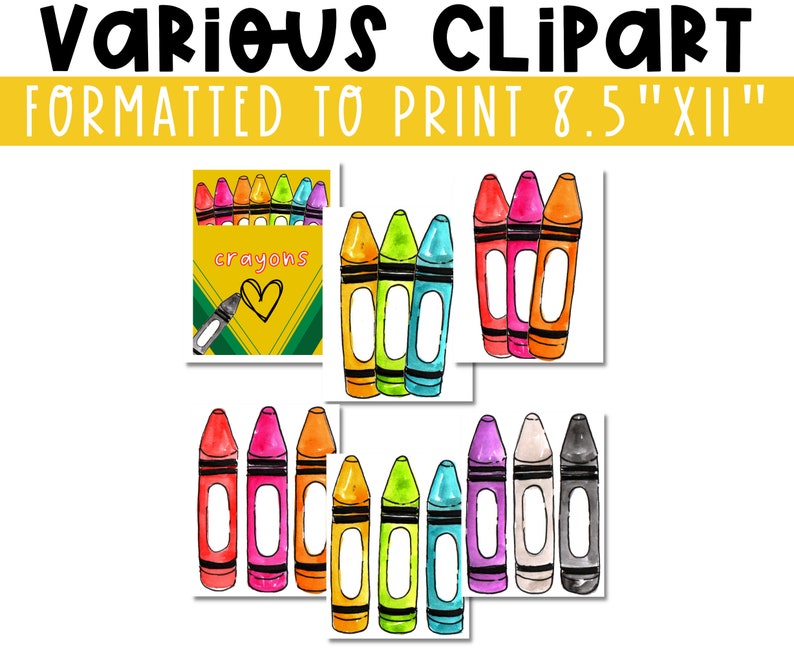 DIVERSITY Crayon Colorful Bulletin Board Kit Colorful Classroom ...