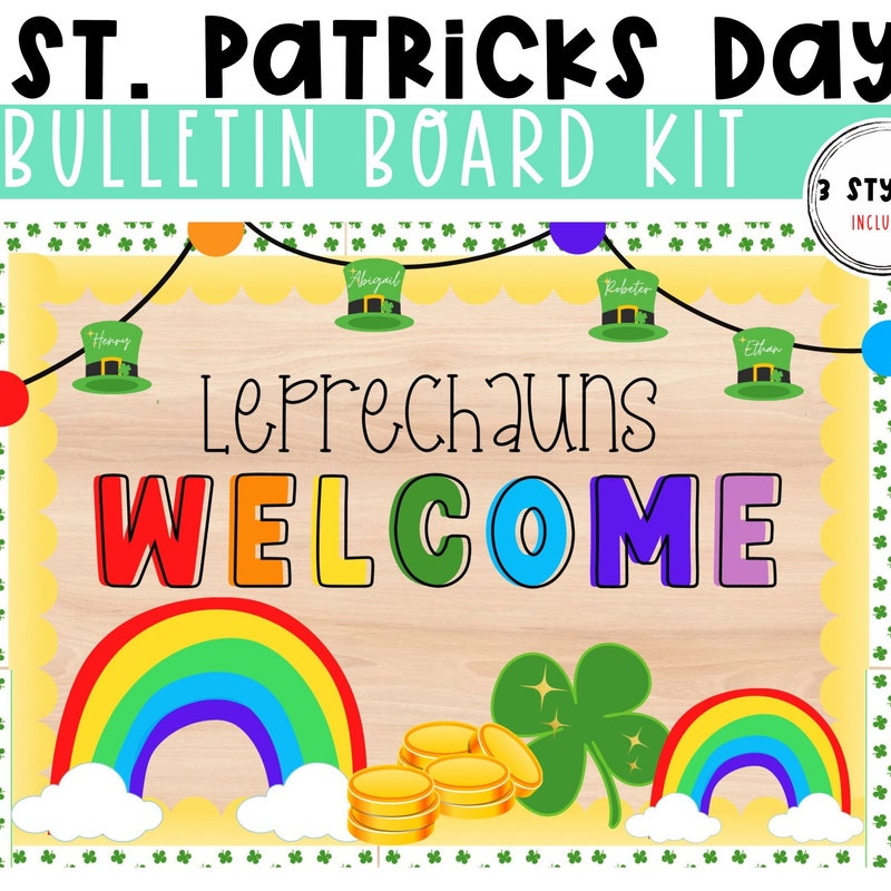 Leprechaun Bulletin Board - Etsy