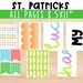 St. Patrick's Day Bulletin Board Kit. Lucky Cereal Themed Printable ...