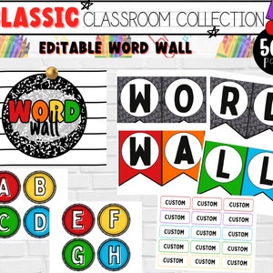 Primary Classroom Editable CLASSROOM DECOR Bundle | Elementary ...