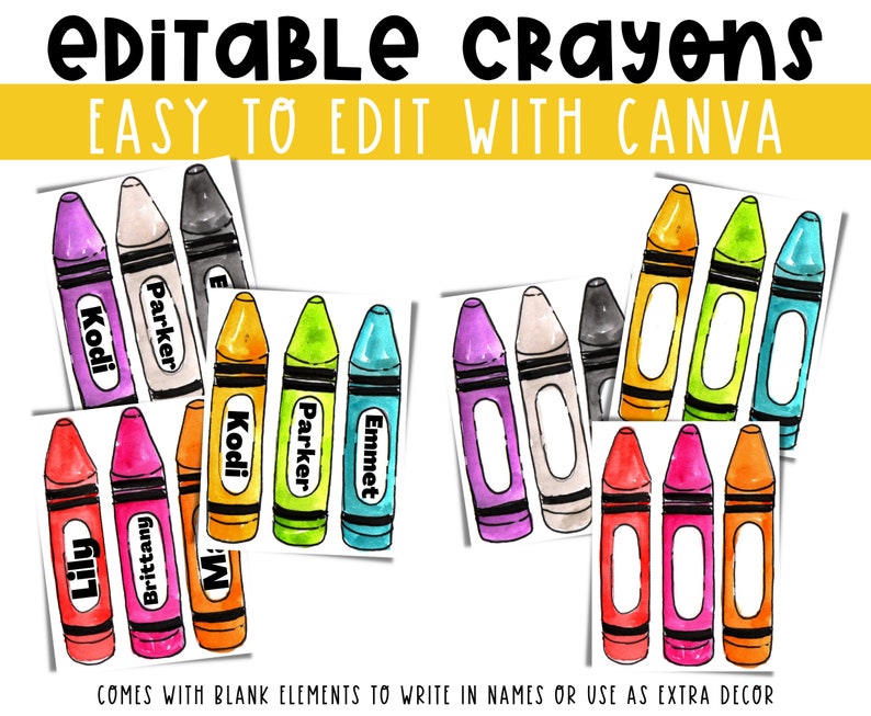 DIVERSITY Crayon Colorful Bulletin Board Kit Colorful Classroom ...