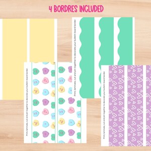 Candy Hearts Our Class is Full of SWEETHEARTS Bulletin Board Kit ...