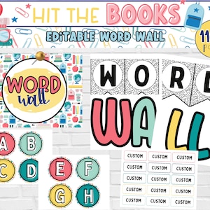 School Theme Editable CLASSROOM DECOR Bundle | Elementary Classroom ...