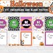 Halloween Theme Editable Holiday Classroom Decor Bundle | Modern ...