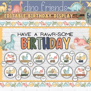 Dinosaur Editable CLASSROOM DECOR Bundle | Elementary Classroom Decor ...