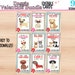 Dog Themed Printable Valentine's Day Cards. Editable Puppy Classroom ...