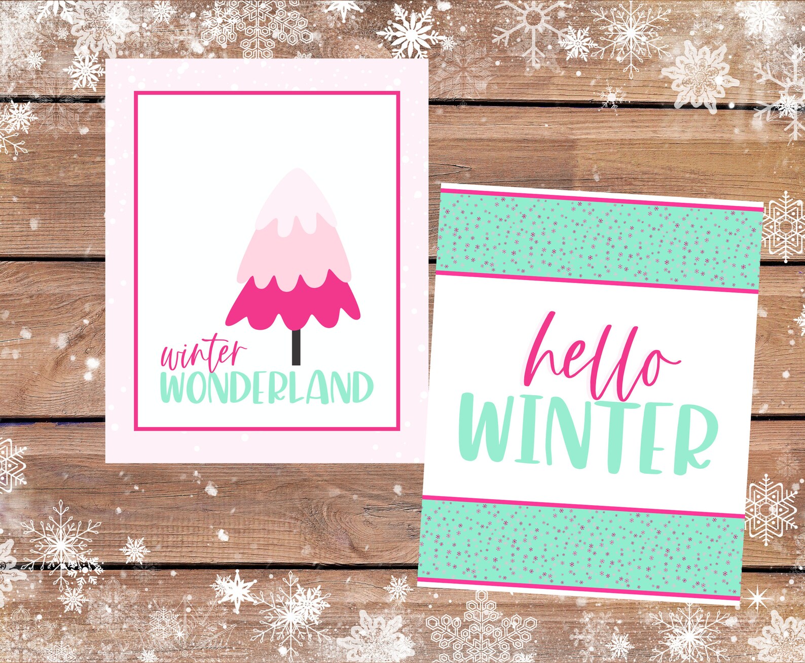 Winter Bulletin Board Kit Printable. Snowman Classroom Decor. January ...