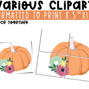 Boho Fall Bulletin Board Kit | Fall Bulletin Board | Boho Pumpkin ...