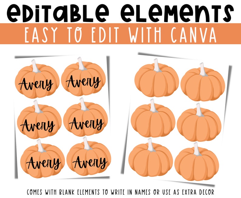 Pumpkin Patch Boho Fall Bulletin Board Kit Fall Bulletin - Etsy