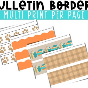 Library Book Dog Back to School Bulletin Board Kit | Easy and Modern ...