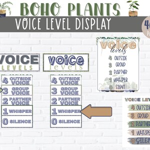 Boho Plants CLASSROOM DECOR Full Bundle Meet the Teacher | Shapes | Abc ...
