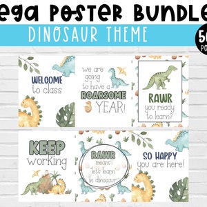 CLASSROOM Poster Bundle| Educational CLASSROOM Decor Posters| Bulletin ...