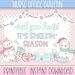 Winter Cold Awareness Bulletin Board Kit. Printable Valentine Bulletin ...