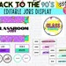 90's Theme Editable CLASSROOM DECOR Bundle | Elementary Classroom Decor ...