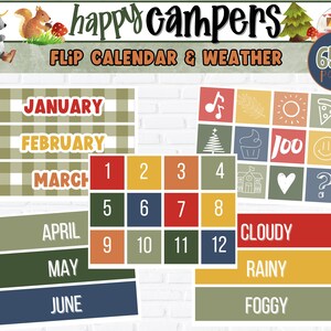 Summer Camp Theme CLASSROOM DECOR Bundle | Elementary Classroom Decor ...