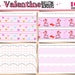 PRINTABLE Valentine Bulletin Board Borders. Printable Classroom Borders ...