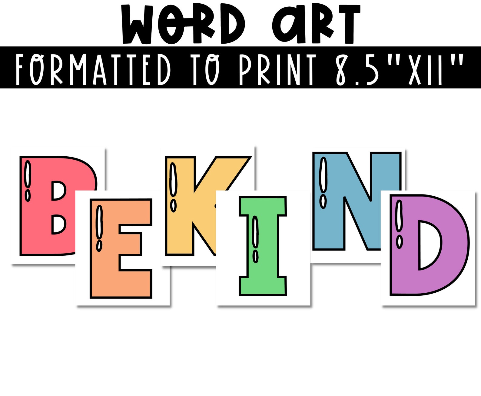 Rainbow Bulletin Board Kit Back to School Editable Bulletin - Etsy