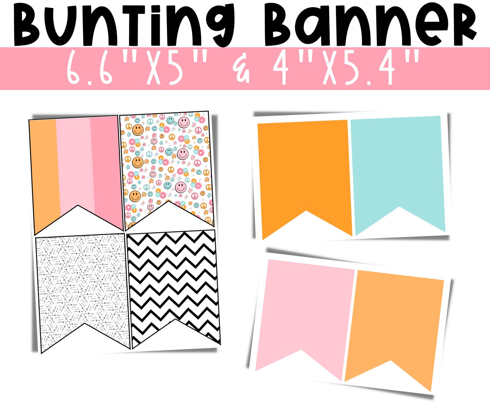 Groovy Spring Flower Bulletin Kit. We Bloom Class Bulletin - Etsy