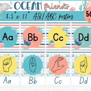 Ocean Sea Life Editable CLASSROOM DECOR Bundle | Elementary Classroom ...