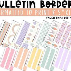 Retro Easter Bunny Spring Bulletin Kit | Retro Easter Bulletin Kit ...