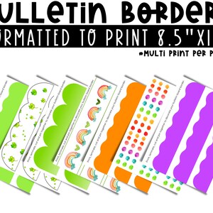 Groovy Retro Shamrock St. Patrick's Day Bulletin Board Kit | Easy and ...