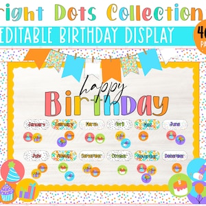 Bright Dots CLASSROOM DECOR Full Bundle Meet the Teacher | Shapes | Abc ...
