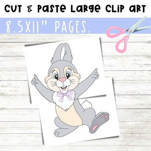 Groovy Easter Bunny Spring Bulletin Kit. Retro Easter Bulletin Kit ...