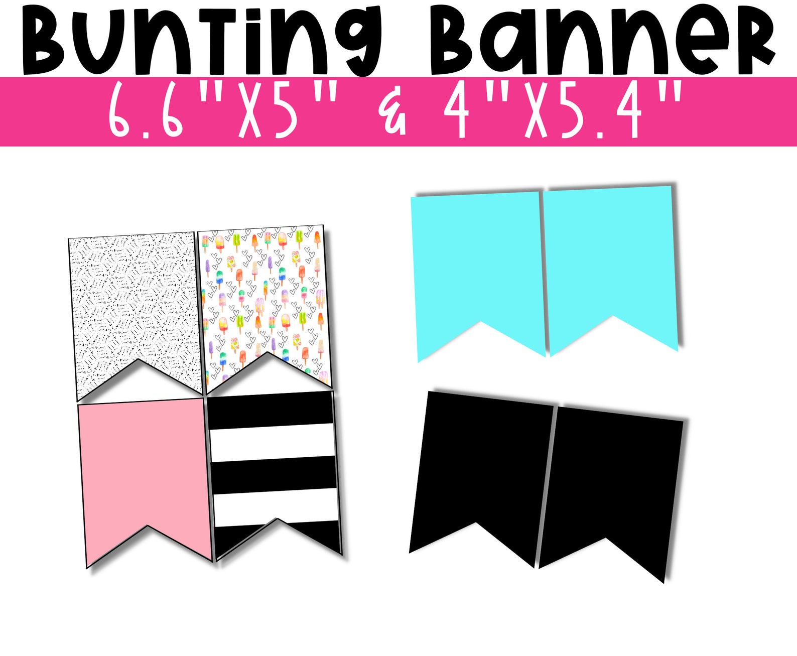 Summer Popsicle Bulletin Board Kit Editable Summer Bulletin Board Kit ...