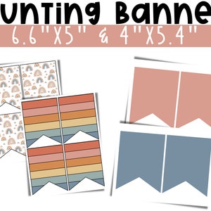 Boho Rainbow Classroom Birthday Display | Rustic Boho Classroom Decor ...