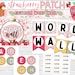 Strawberry Theme Editable CLASSROOM DECOR Bundle Elementary Classroom ...