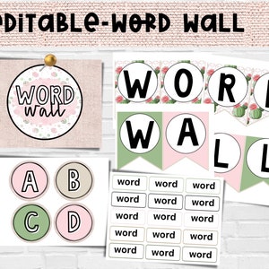 PINK Cactus CLASSROOM Decor Full Bundle Meet the Teacher | Shapes | Abc ...