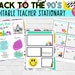 90's Theme Editable CLASSROOM DECOR Bundle | Elementary Classroom Decor ...