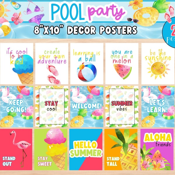 Summer Classroom Decor - Etsy