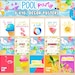 Bright Pool Party Summer CLASSROOM DECOR Bundle | Elementary Classroom ...