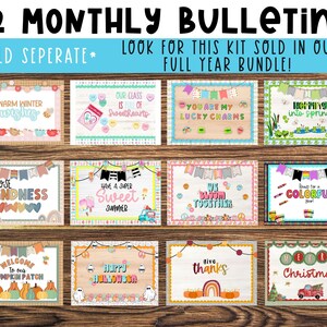 St. Patrick's Day Bulletin Board Kit. Lucky Cereal Themed Printable ...