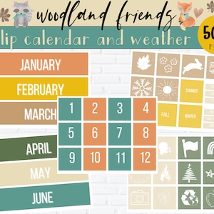 Woodland Animals Editable CLASSROOM DECOR Bundle | Elementary Classroom ...