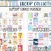 Seasonal Pastel Editable Classroom Decor Bundle | Modern Elementary ...