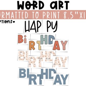 Boho Rainbow Classroom Birthday Display | Rustic Boho Classroom Decor ...